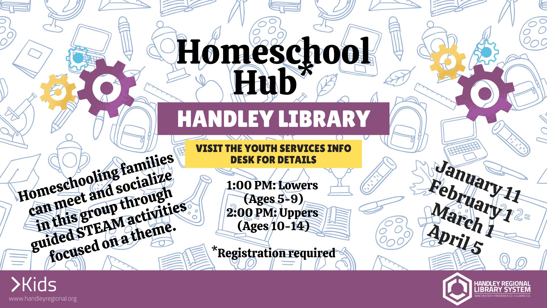 Homeschool Hub Combined | Handley Regional Library System